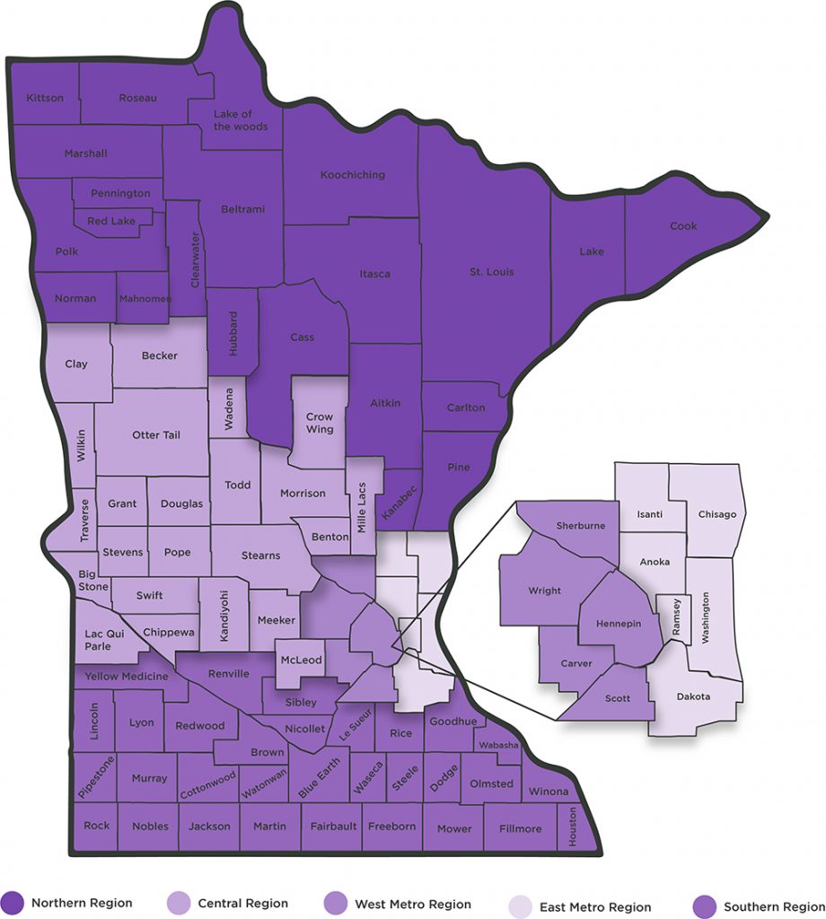 Where We Serve - Epilepsy Foundation of Minnesota